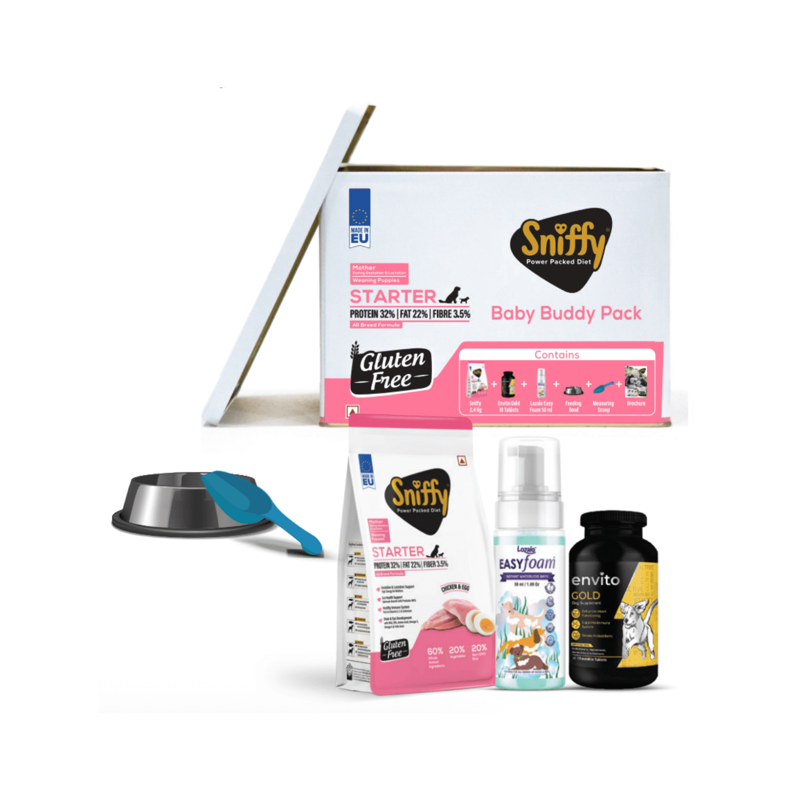 Starter Baby Buddy Pack - Pet Care by Rossari